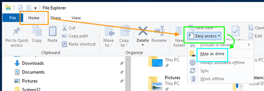 Windows Drive Mapping – Beacon Lighting